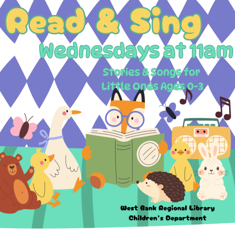 West Bank Regional Read & Sing | Jefferson Parish Library